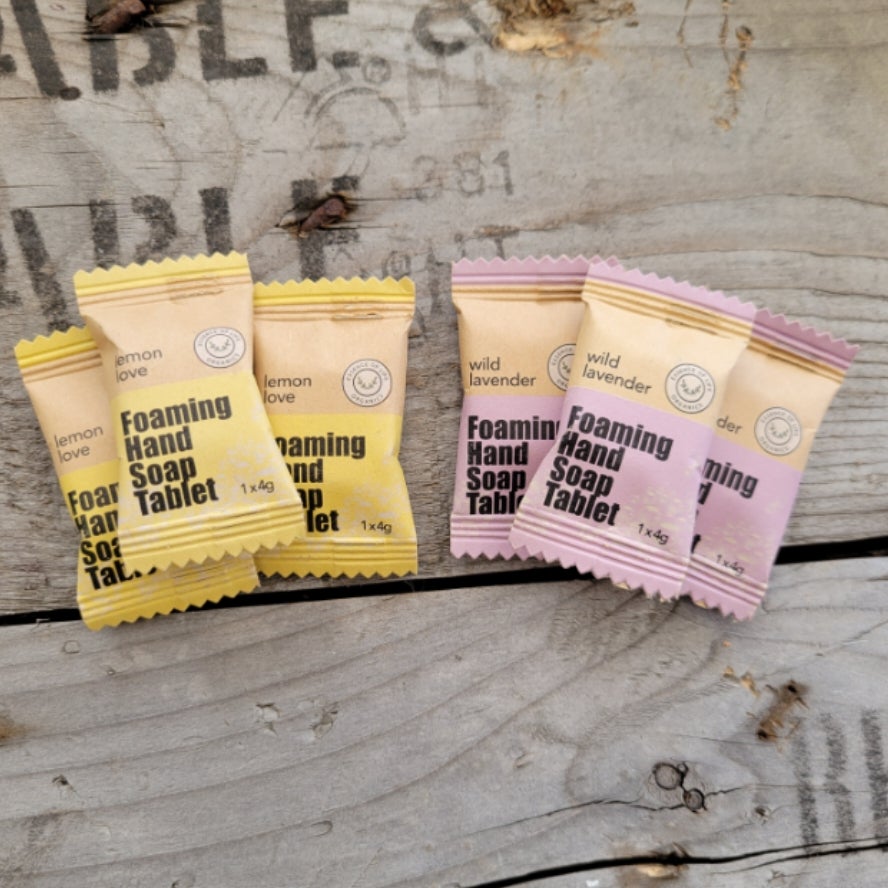 foaming hand soap tablets